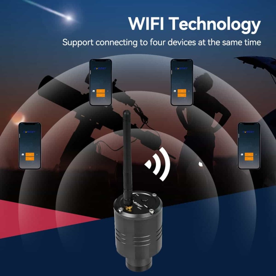 Астрономическая камера SVBONY 2 Мпикс (SC311) Wi-Fi купить за 29 990 руб. в магазине Планетарий ...