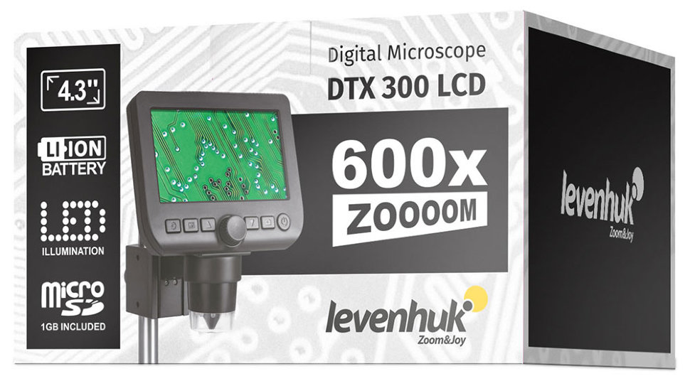 Микроскоп цифровой Levenhuk DTX 300 LCD купить за 0 руб. в магазине ...